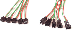 Prowans (Set of 5) JST Connector 3 Pin Male and Female Locking Type ...