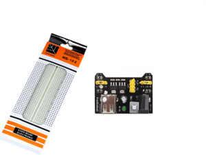 Technical hut Breadboard 830 Points with Power supply module ...