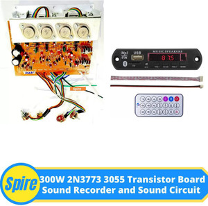 Spire 3773 Powerful Transistor Audio MP3 Amplifier Board HEAVY HEAT ...