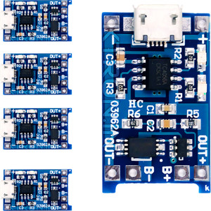 ELECTRO GLOBAL TP4056 MICRO USB LITHIUM BATTERY CHARGING WITH ...