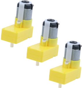 Roboway 100RPM 3 L Shape DC BO Motor Single Shaft Smart Car Robot Gear ...