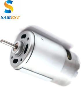 samest RS-555 High Power 12 Volt Big Core DC Motor High Torque 6000 RPM ...