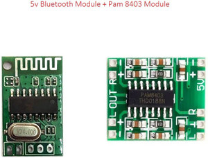 Robocity Combo Pack of PAM8403 2x3W Stereo Amplifier Board and 5V ...