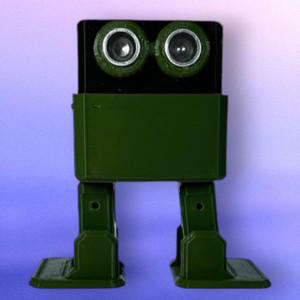 AUTO BOTIX OTTO Dancing Bot 3D Printed DIY Kit Green Colour 3D Printed ...