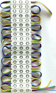 Steko 20 Pieces RGB 3 Color 3 Led Optical Module Strip 5050 SMD ...