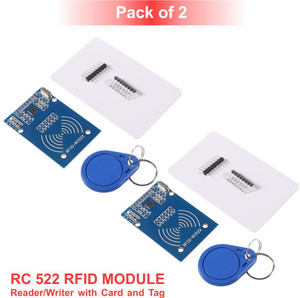 Scienticy RFID Reader/Writer RC522 Module with RFID Card and Tag (Pack ...