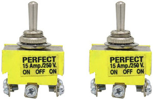 Electronic Spices TEN1322 15A 250V 6 PIN DPCO HEAVY DUTY METAL BODY ...