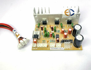 Electronics Crafts Tda 2030 ic circuit board 2.1 amplifire circuit ...