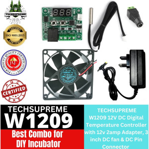 TechSupreme Best DIY Incubator W1209 Temperature Controller Board ...