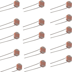 DIYtronics LDR Sensor 5mm Genuine Light Dependent - 20 Pcs Electronic ...