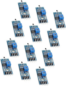 INVENTO 12Pcs NTC Thermistor Temperature Sensor Module 4 Pin LM393 5V ...