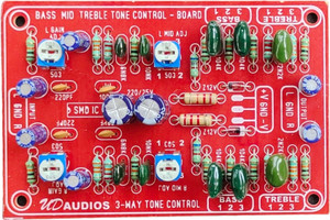 High Tech Mid Bass Treble Board. 3Way Tone Control Gain and Mid, DC15V ...