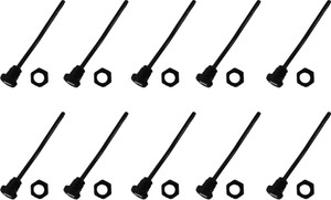 Steko (10 Pieces) Micro USB V8 Female Panel Mount Connector With NUT ...