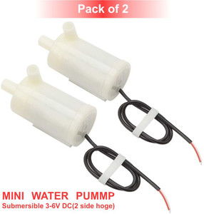 Scienticy Submersible Mini Water Pump 3-6V DC(2 side hoge) good quality ...