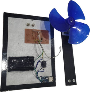 Sun robotronics wind mill project with mobile charging system school ...