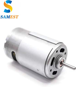samest RS-555 High Power 12 Volt Big Core DC Motor High Torque 6000 RPM ...