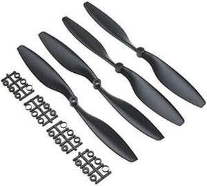SG Flash 2 Pair 10"Blade 10X45 1045 Propeller for F450 F550 RC Drone ...