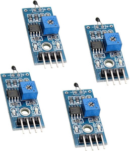 INVENTO 4Pcs NTC Thermistor Temperature Sensor Module 4 Pin LM393 5V ...