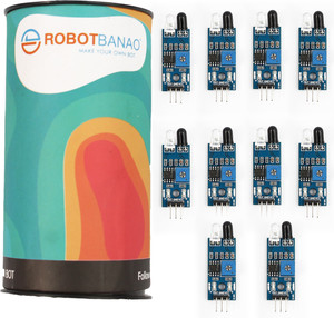 Robotbanao 10 IR Infrared Obstacle Avoidance 3 Wire Reflective Sensor ...