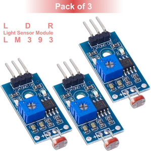 Scienticy Digital LDR Sensor Module LM393 Optical Photosensitive 3 Pin ...