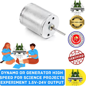 TechSupreme Dynamo Generator Motor for School Science Projects ...