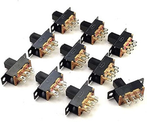 Prowans Spdt on-off 6 Pin 2 Position Slide Switch Mini Micro Switch ...