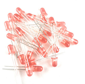 SAMAES 50 Pics 5mm PINK Color LED Light Electronic Hobby Kit Price in ...