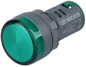 Hewa GREEN LED Panel Indicator 230V 22MM Plastic Light Electronic Hobby ...