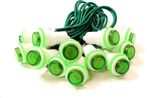 ERHIndia 12 Pcs Neon Light Bulb Green Color Panel Indicator Plastic ...