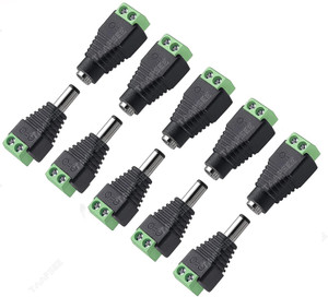 Prowans (5 x Male + 5 x Female) DC Power Connector 5.5mm x 2.1mm 24V ...