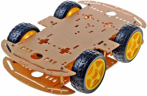 Ziobotics 4-wheel Drive Robot Smart Car Chassis Kits with Speed Encoder ...