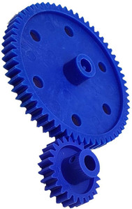 INVENTO 1pcs each Plastic Spur gear 24 Teeth + 60 Teeth 6.5mm Width ...