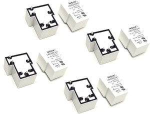 INVENTO 8pcs 24V DC Relay 6 Pin 24V 30A T Shaped PCB Mount Relay SPDT ...