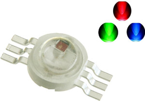 Steko {10 Pieces} 9 WATT Super Bright 6 Pin RGB SMD LED Chip Bead 350mA ...