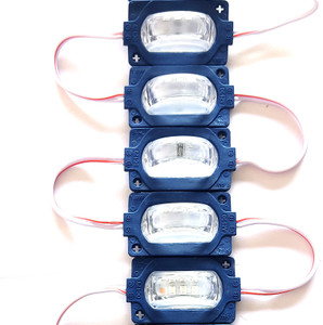 Steko 5 Pieces (BLUE) DC 12V 1.5 Watt 3 LED Half Tyre Shape LED Module ...