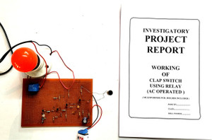 ONTEX ELECTRONICS Clap Switch Using Relay Physics Minor Project with ...