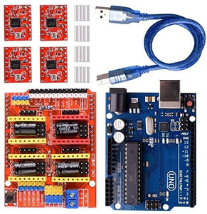 Robomalls CNC Shield Expansion Board V3.0 UNO R3 Board A4988 Stepper ...