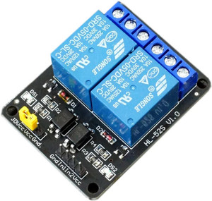 Ihc 5V 2Ch 10A Relay Module Electronic Components Electronic Hobby Kit ...