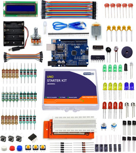 INSIGNIA LABS Basic Starter Kit for Arduino UNO with Breadboard, LCD ...