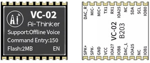 ioi Ai-Thinker VC-02 module Electronic Components Electronic Hobby Kit ...