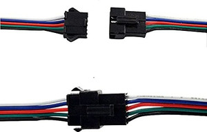 INVENTO 2pcs - 1 sets 5 pin Male & Female 5 wire JST Connector Cable ...
