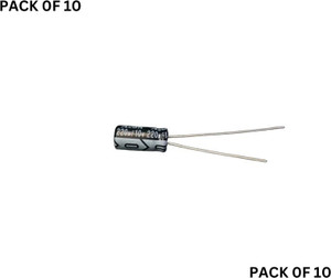 MAG BEE 220uf 10 V Electrolytic Capacitor 220 Micro Farad 10 Volt, Pack ...