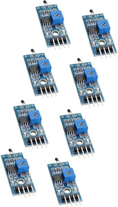 INVENTO 8Pcs NTC Thermistor Temperature Sensor Module 4 Pin LM393 5V ...