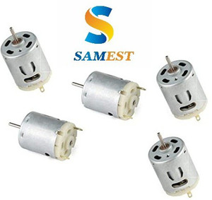 samest 5 Pcs-365/385 DC Motor Large Torque DC 12V 11600RPM/10000RPM ...