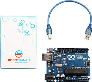 Robotbanao UNO R3 Development Microcontroller Board ATMEGA328P ...