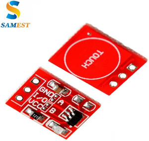 samest TTP223 Capacitive Touch Switch Button Self-Lock Module (Set of 2 ...