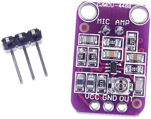 SHOKITECH MAX4466 Electret Microphone Amplifier with Adjustable Gain ...