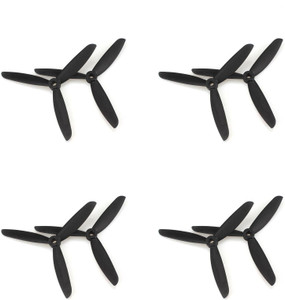 Flyrobo (4 Pcs) Pro3D 5045 (5x4.5) 3 Blade Propeller (CW +CCW ...
