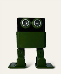 AUTO BOTIX OTTO Dancing Bot 3D Printed DIY Kit Green Colour 3D Printed ...