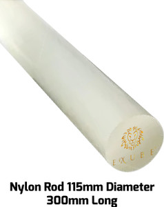 EXUBE Nylon Rod 115mm Diameter 300mm Long Electronic Components ...